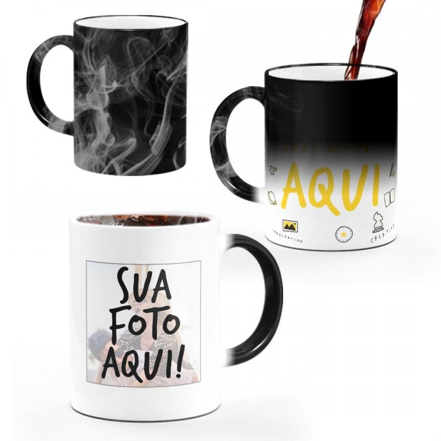 Caneca Mágica Personalizada 325ml Porcelana 4x0 Caneca Porcelana Mágica ... Caneca Mágica Personalizada 325ml Porcelana 4x0 Caneca Porcelana Mágica ...